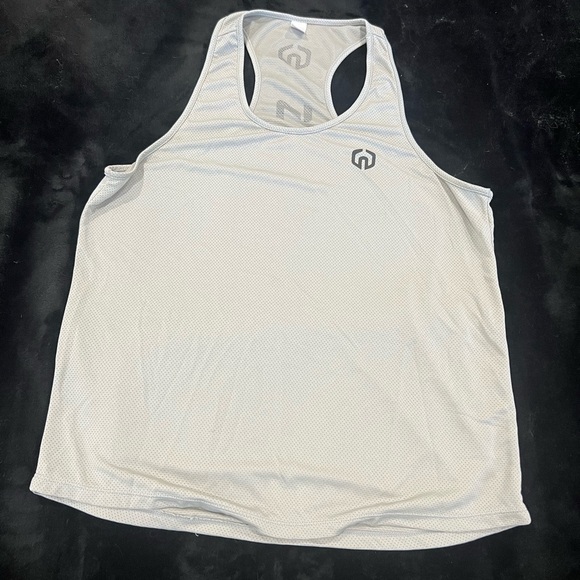 Neleus | Shirts | Mens White Tank Top | Poshmark